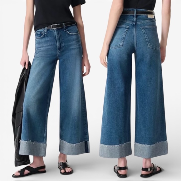 rag & bone | Jeans | Rag Bone Sofie High Rise Ultra Wide Leg Ankle ...